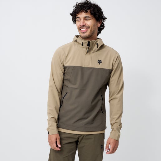 Fox Ranger Wind Pullover Men's Jacket in Brown | BIKE