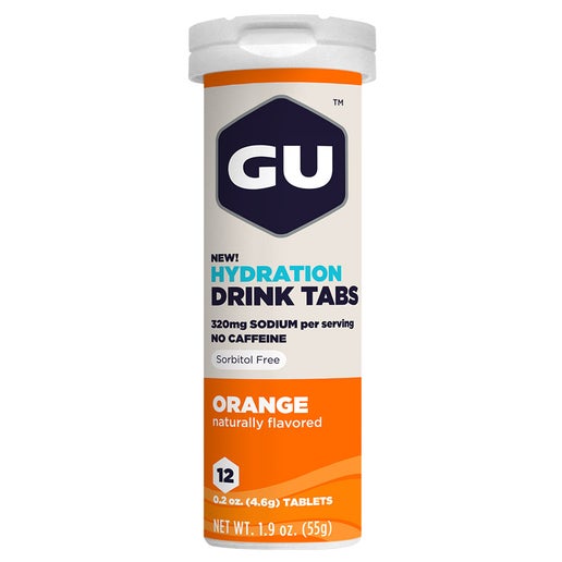 GU Hydration Drink Tablets in Orange | FITNESS