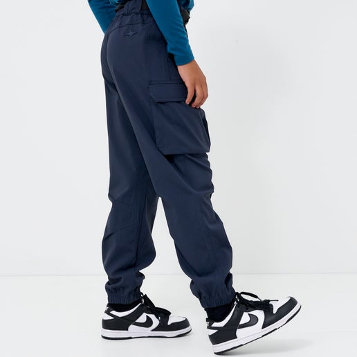 R&R Sport Woodford Kids Cargo Pants in Blue | CLOTHING