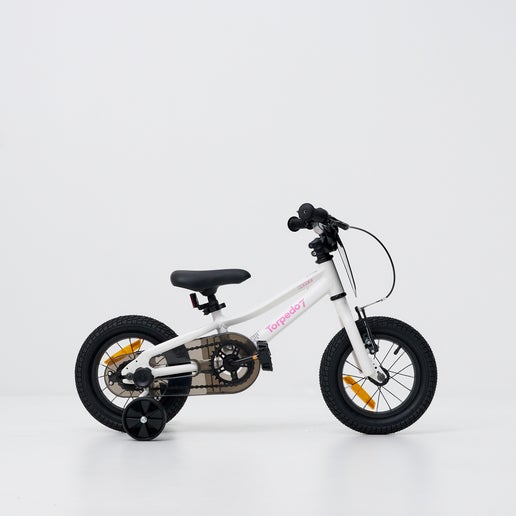 Torpedo7 Blitz 12" Kids Bike in Silver | BIKE