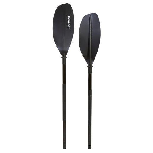 Torpedo7 Paradise/Cruise Aluminium Kayak Paddle in Black | W