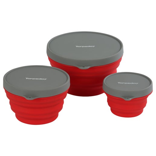 Torpedo7 Silicone Nesting Bowls | OUTDOOR/CAMPING