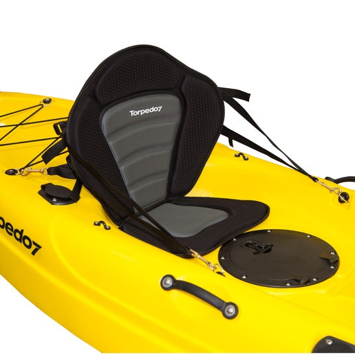 Torpedo7 Skipper Deluxe Kayak Seat in Black | WATER SPORTS