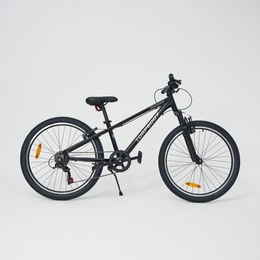Torpedo7 Wanderer 24" Kids Bike in Black | BIKE